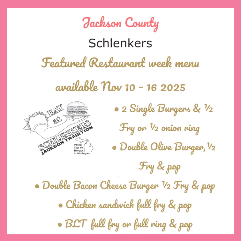 Jackson County Restaurant Week